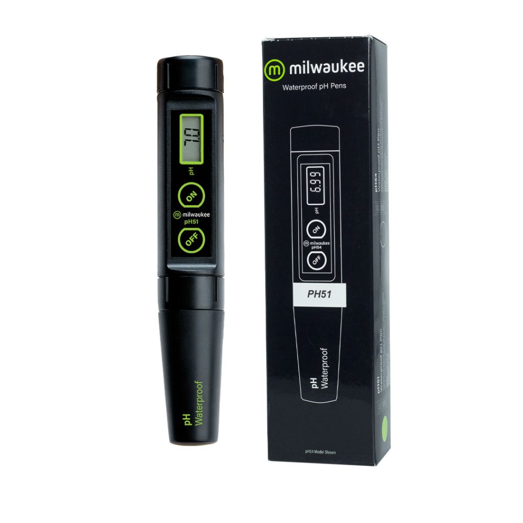 MILWAUKEE MEDIDOR PH WATERPROOF (PH51) CALIBRACION MANUAL